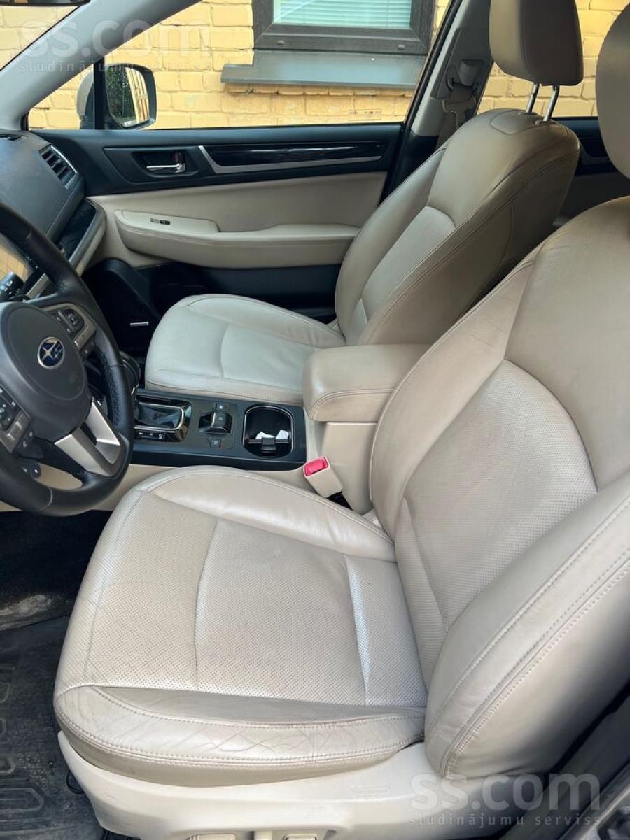 Pelēks Subaru Outback 2015 Rīga, ar dzinēja tilpumu 2.50 L un nobraukumu 149 tūkst. km par 13500 €, foto 11 vietnē AUTOMOTO.COM.LV