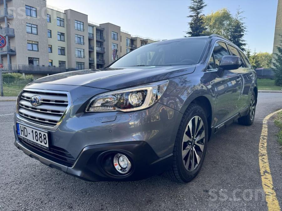 Pelēks Subaru Outback 2015 Rīga, ar dzinēja tilpumu 2.00 L un nobraukumu 123 tūkst. km par 14900 €, foto 1 vietnē AUTOMOTO.COM.LV