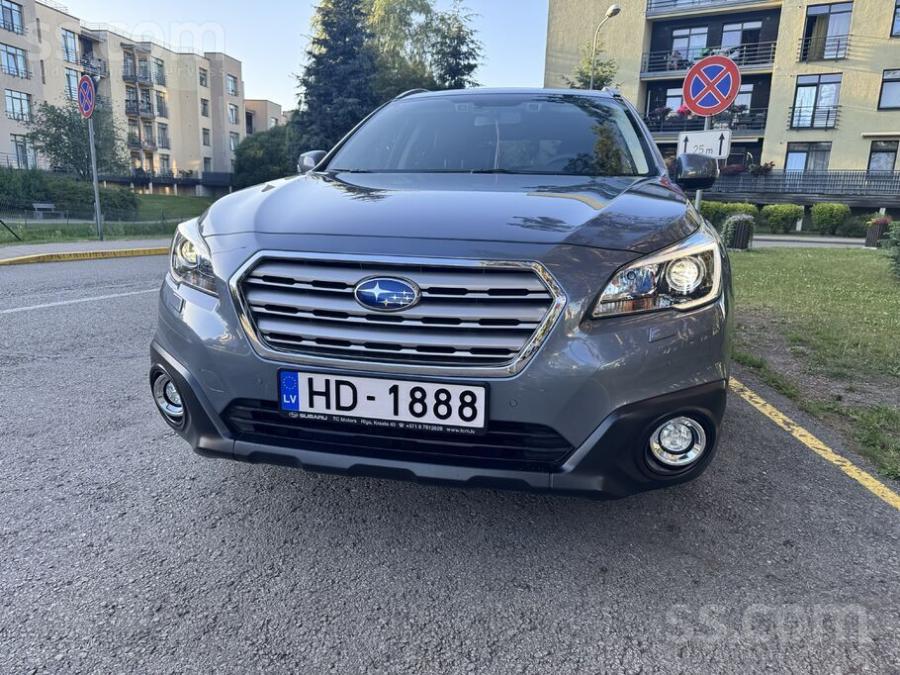 Pelēks Subaru Outback 2015 Rīga, ar dzinēja tilpumu 2.00 L un nobraukumu 123 tūkst. km par 14900 €, foto 3 vietnē AUTOMOTO.COM.LV
