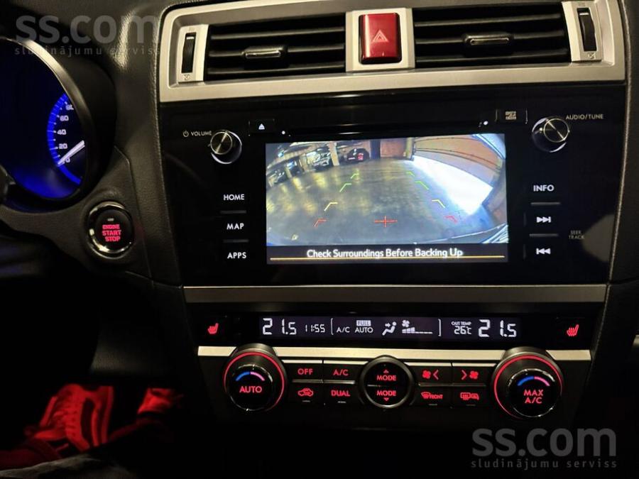 Pelēks Subaru Outback 2015 Rīga, ar dzinēja tilpumu 2.00 L un nobraukumu 123 tūkst. km par 14900 €, foto 17 vietnē AUTOMOTO.COM.LV