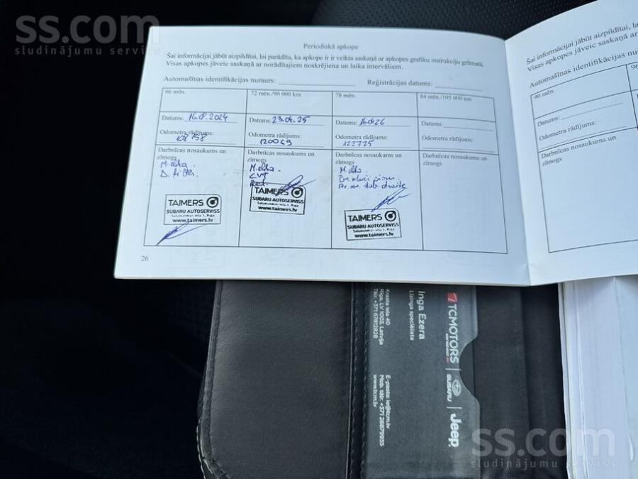 Pelēks Subaru Outback 2015 Rīga, ar dzinēja tilpumu 2.00 L un nobraukumu 123 tūkst. km par 14900 €, foto 19 vietnē AUTOMOTO.COM.LV