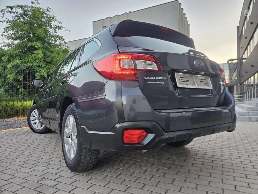 Pelēks Subaru Outback 2016 Kauņa, ar dzinēja tilpumu 2.00 L un nobraukumu 218 tūkst. km par 6200 €, foto 23 vietnē AUTOMOTO.COM.LV