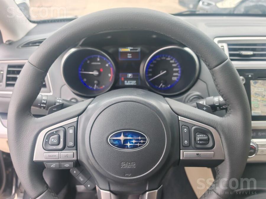 Grey Subaru Outback 2017 in Riga, with an engine capacity of 2.00 L and mileage of 166 thousand km for 13500 €, photo 14 on AUTOMOTO.COM.LV