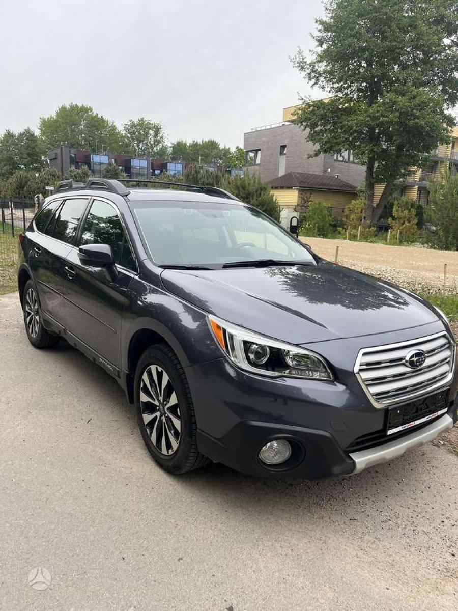Grey Subaru Outback 2017 in Kretinga, with an engine capacity of 3.60 L and mileage of 216 thousand km for 9500 €, photo 3 on AUTOMOTO.COM.LV