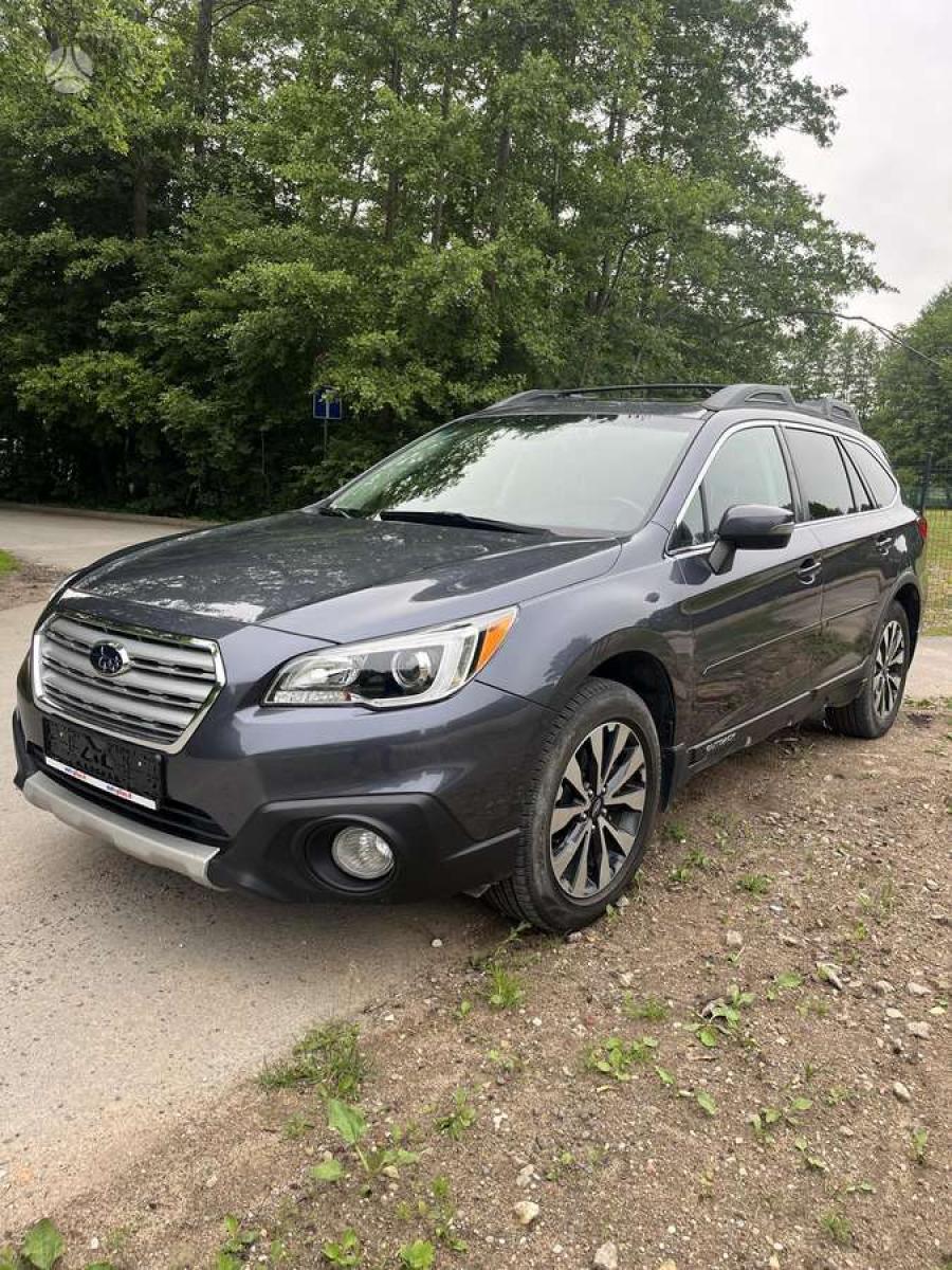 Grey Subaru Outback 2017 in Kretinga, with an engine capacity of 3.60 L and mileage of 216 thousand km for 9500 €, photo 4 on AUTOMOTO.COM.LV
