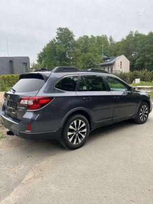 Grey Subaru Outback 2017 in Kretinga, with an engine capacity of 3.60 L and mileage of 216 thousand km for 9500 €, photo 8 on AUTOMOTO.COM.LV