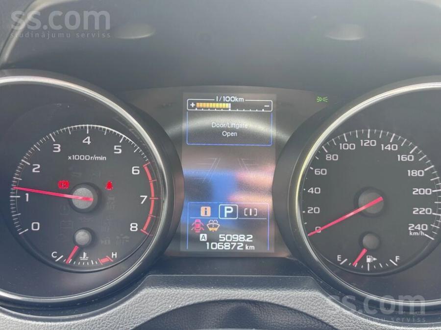 Pelēks Subaru Outback 2017 Limbaži, ar dzinēja tilpumu 2.50 L un nobraukumu 107 tūkst. km par 16300 €, foto 11 vietnē AUTOMOTO.COM.LV