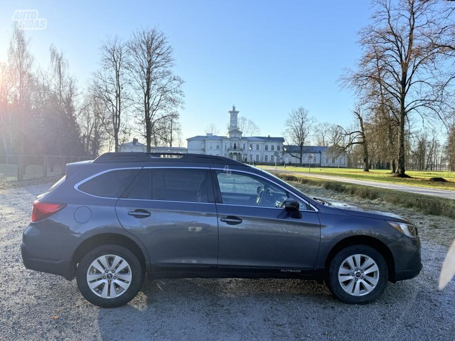 Grey Subaru Outback 2018 in Birzai, with an engine capacity of 2.50 L and mileage of 185 thousand km for 12500 €, photo 8 on AUTOMOTO.COM.LV
