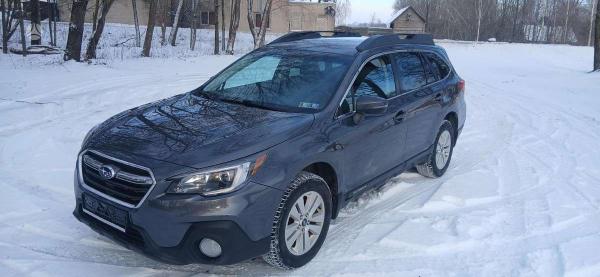 Grey Subaru Outback 2018 in Birzai, with an engine capacity of 2.50 L and mileage of 186 thousand km for 12500 €, photo 2 on AUTOMOTO.COM.LV