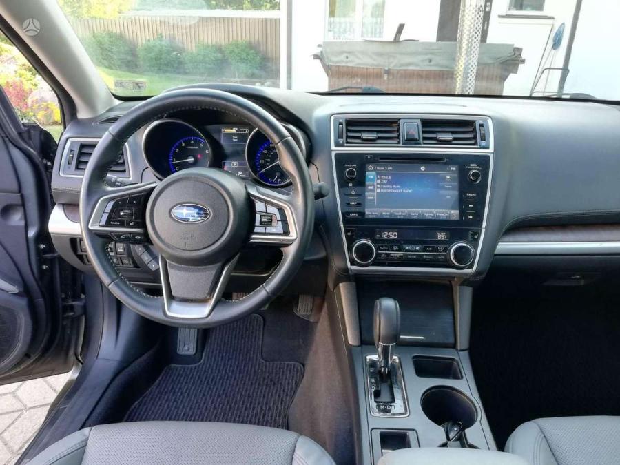 Grey Subaru Outback 2018 in Kaunas, with an engine capacity of 2.50 L and mileage of 140 thousand km for 14800 €, photo 11 on AUTOMOTO.COM.LV