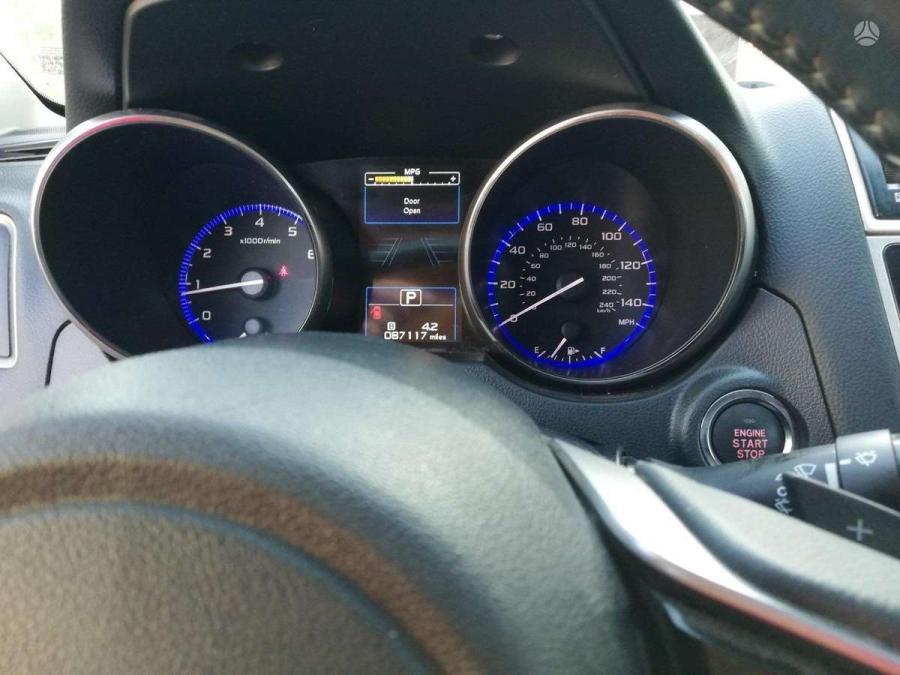 Grey Subaru Outback 2018 in Kaunas, with an engine capacity of 2.50 L and mileage of 140 thousand km for 14800 €, photo 17 on AUTOMOTO.COM.LV