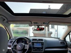 Grey Subaru Outback 2018 in Kaunas, with an engine capacity of 2.50 L and mileage of 140 thousand km for 14800 €, photo 20 on AUTOMOTO.COM.LV
