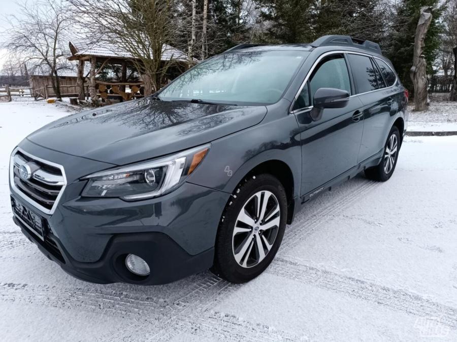 Grey Subaru Outback 2019 in Siauliai, with an engine capacity of 2.50 L and mileage of 103 thousand km for 18750 €, photo 2 on AUTOMOTO.COM.LV