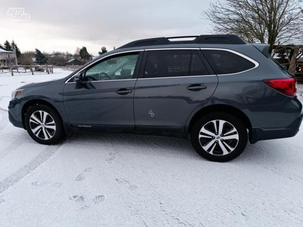 Grey Subaru Outback 2019 in Siauliai, with an engine capacity of 2.50 L and mileage of 103 thousand km for 18750 €, photo 4 on AUTOMOTO.COM.LV