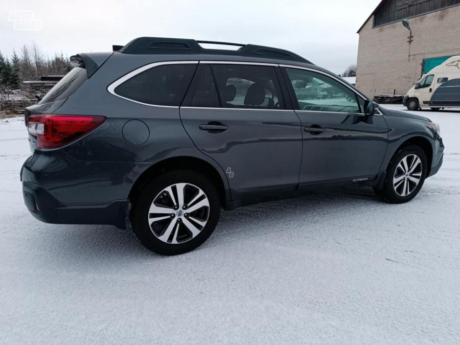 Grey Subaru Outback 2019 in Siauliai, with an engine capacity of 2.50 L and mileage of 103 thousand km for 18750 €, photo 8 on AUTOMOTO.COM.LV