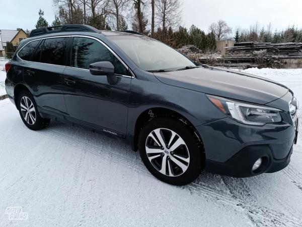 Grey Subaru Outback 2019 in Siauliai, with an engine capacity of 2.50 L and mileage of 103 thousand km for 18750 €, photo 10 on AUTOMOTO.COM.LV