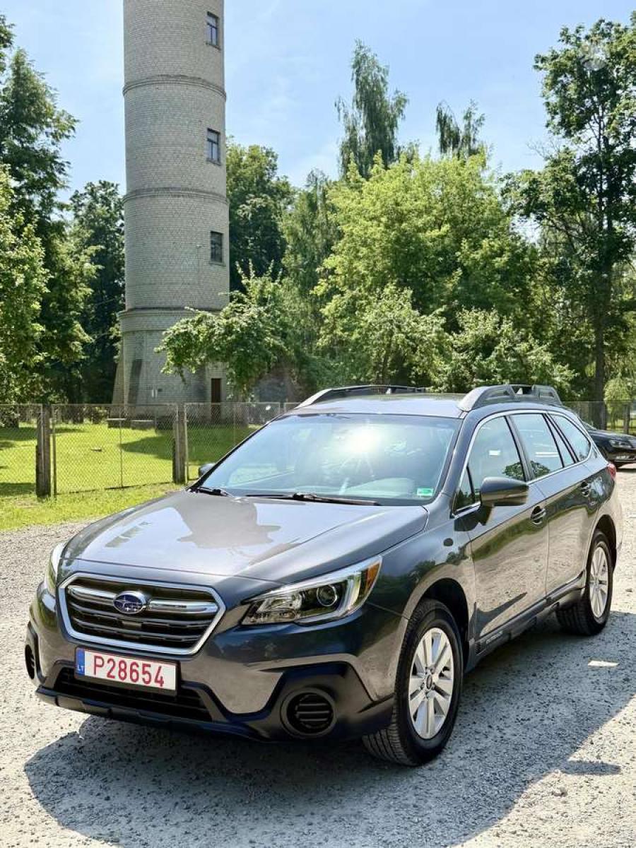 Grey Subaru Outback 2019 in Birzai, with an engine capacity of 2.50 L and mileage of 149 thousand km for 13900 €, photo 13 on AUTOMOTO.COM.LV