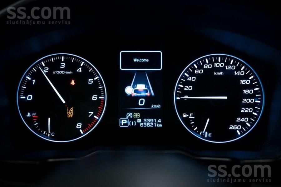 Grey Subaru Outback 2021 in Riga, with an engine capacity of 2.50 L and mileage of 64 thousand km for 22500 €, photo 6 on AUTOMOTO.COM.LV