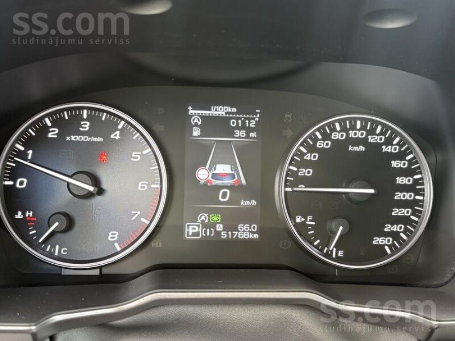 Grey Subaru Outback 2025 in Riga, with an engine capacity of 2.50 L and mileage of 52 thousand km for 33900 €, photo 20 on AUTOMOTO.COM.LV