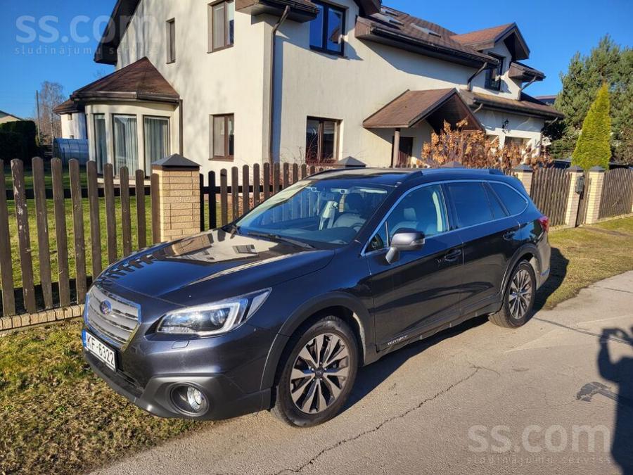 Pelēks Subaru Outback 2015 Rīga, ar dzinēja tilpumu 2.50 L un nobraukumu 98 tūkst. km par 15000 €, foto 3 vietnē AUTOMOTO.COM.LV
