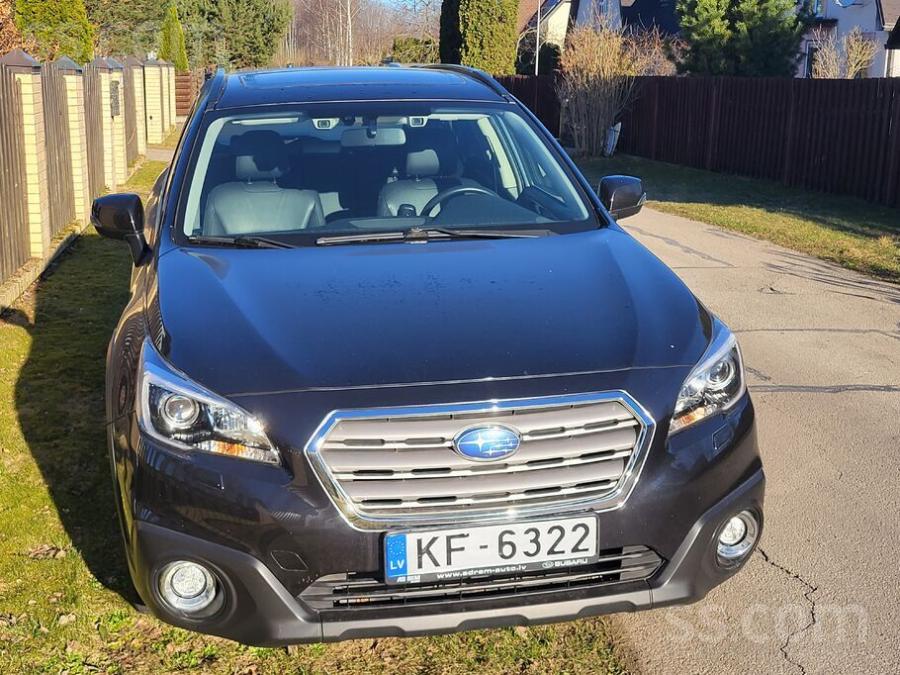 Pelēks Subaru Outback 2015 Rīga, ar dzinēja tilpumu 2.50 L un nobraukumu 98 tūkst. km par 15000 €, foto 9 vietnē AUTOMOTO.COM.LV