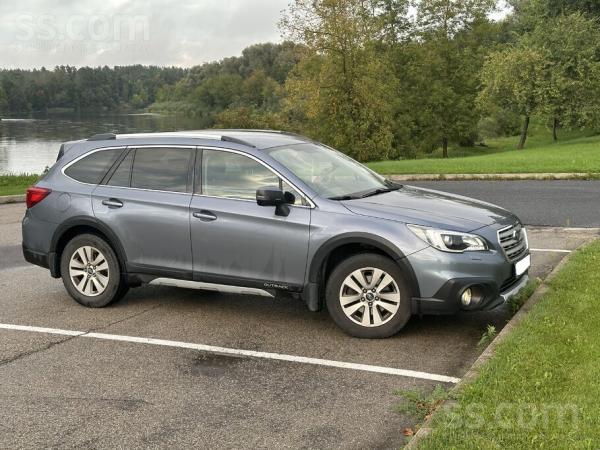 Pelēks Subaru Outback 2016 Rīga, ar dzinēja tilpumu 2.50 L un nobraukumu 157 tūkst. km par 11000 €, foto 5 vietnē AUTOMOTO.COM.LV