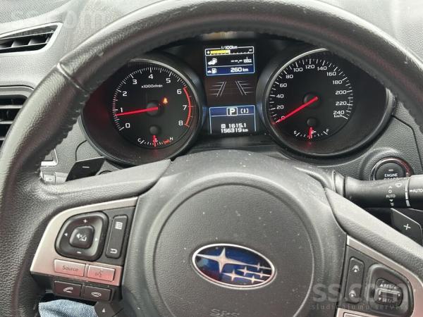 Pelēks Subaru Outback 2016 Rīga, ar dzinēja tilpumu 2.50 L un nobraukumu 157 tūkst. km par 11000 €, foto 6 vietnē AUTOMOTO.COM.LV