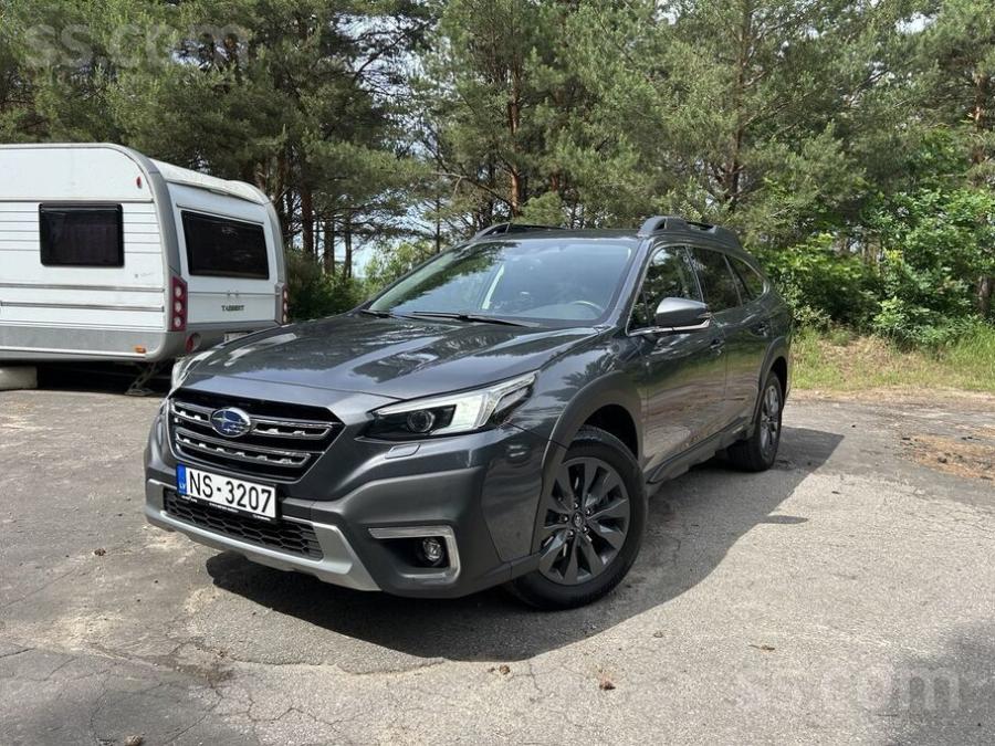 Pelēks Subaru Outback 2023 Jūrmala, ar dzinēja tilpumu 2.50 L un nobraukumu 68 tūkst. km par 27000 €, foto 1 vietnē AUTOMOTO.COM.LV