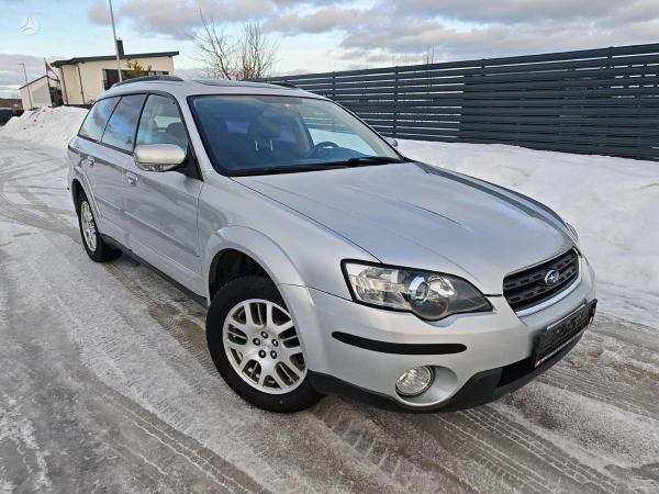 Pelēks Subaru Outback 2004 Viļņa, ar dzinēja tilpumu 2.46 L un nobraukumu 251 tūkst. km par 3450 €, foto 1 vietnē AUTOMOTO.COM.LV