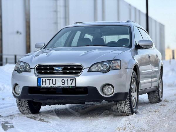 Grey Subaru Outback 2005 in Vilnius, with an engine capacity of 2.46 L and mileage of 372 thousand km for 3150 €, photo 9 on AUTOMOTO.COM.LV