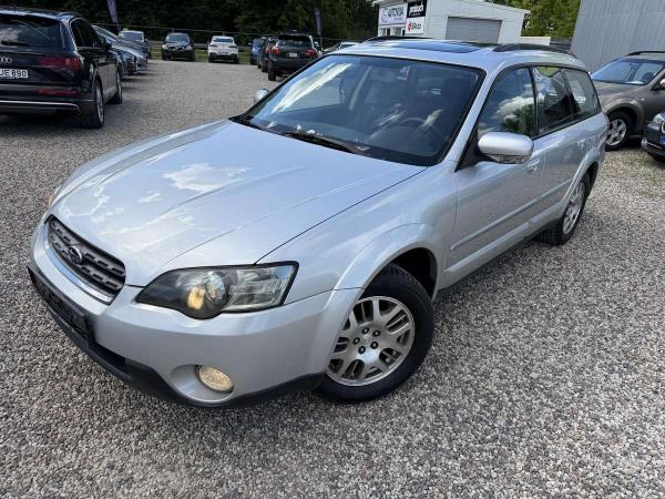 Grey Subaru Outback 2005 in Utena, with an engine capacity of 2.46 L and mileage of 245 thousand km for 4000 €, photo 1 on AUTOMOTO.COM.LV