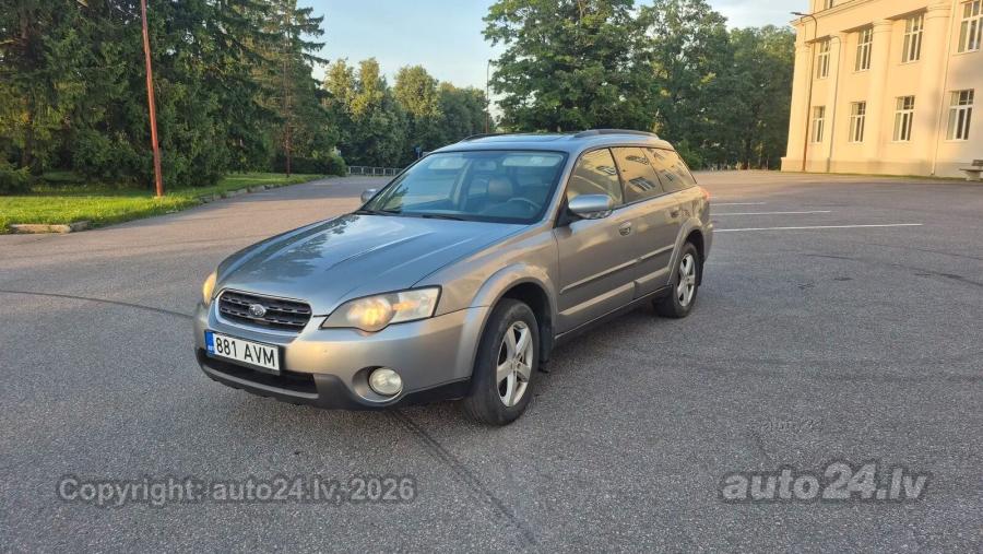 Grey Subaru Outback 2005 in Tallinn, with an engine capacity of 2.50 L and mileage of 335 thousand km for 1850 €, photo 4 on AUTOMOTO.COM.LV
