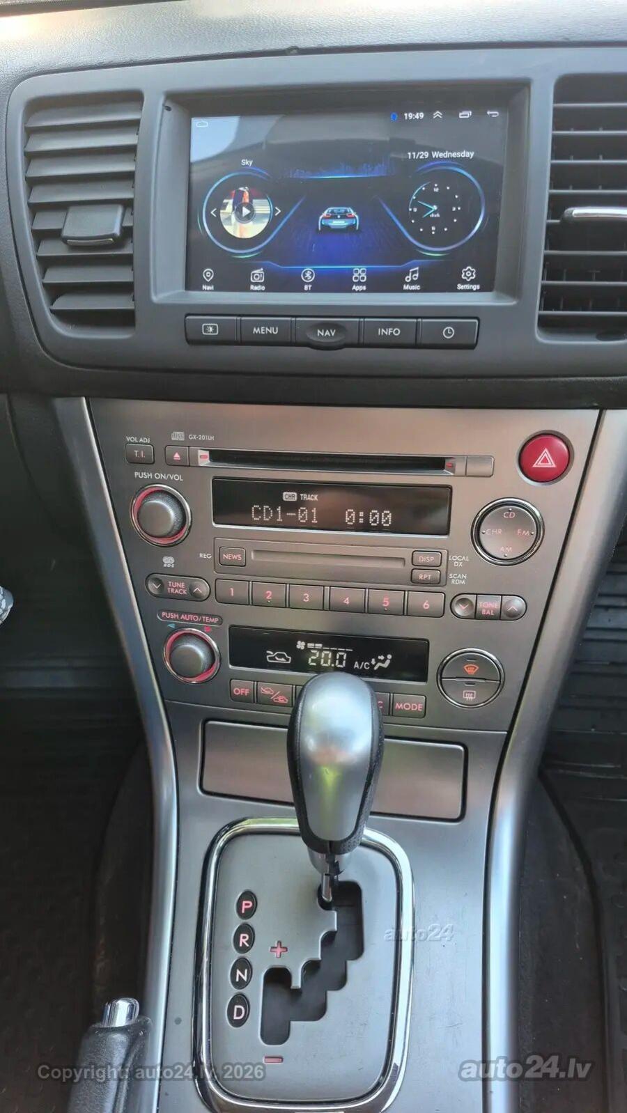 Grey Subaru Outback 2005 in Tallinn, with an engine capacity of 2.50 L and mileage of 335 thousand km for 1850 €, photo 6 on AUTOMOTO.COM.LV