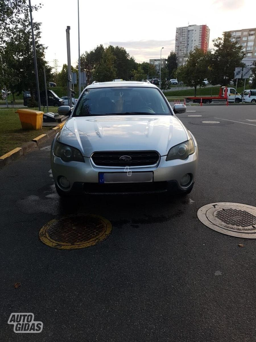 Pelēks Subaru Outback 2005 Viļņa, ar dzinēja tilpumu 3.00 L un nobraukumu 355 tūkst. km par 1800 €, foto 3 vietnē AUTOMOTO.COM.LV