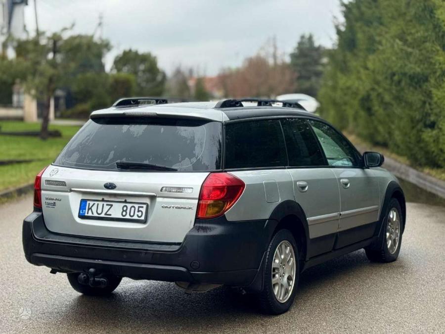 Grey Subaru Outback 2006 in Radviliskis, with an engine capacity of 2.50 L and mileage of 380 thousand km for 2250 €, photo 10 on AUTOMOTO.COM.LV