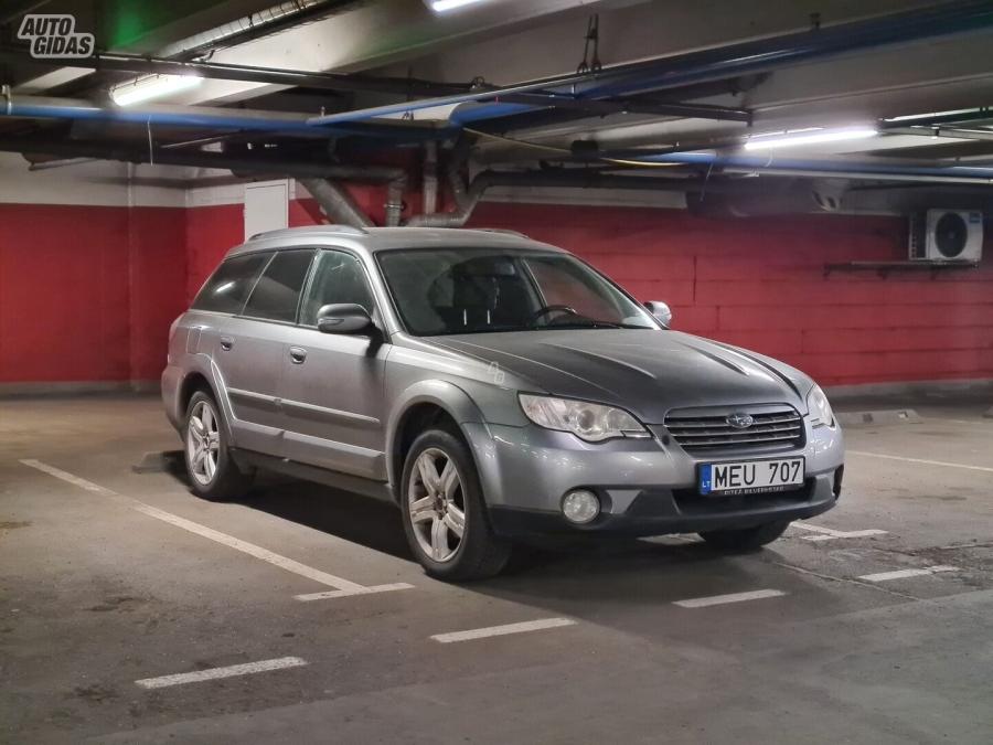 Grey Subaru Outback 2006 in Vilnius, with an engine capacity of 2.50 L and mileage of 291 thousand km for 1750 €, photo 2 on AUTOMOTO.COM.LV
