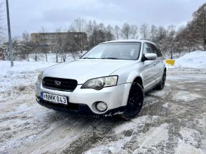 Pelēks Subaru Outback 2006 Viļņa, ar dzinēja tilpumu 2.46 L un nobraukumu 375 tūkst. km par 1590 €, foto  vietnē AUTOMOTO.COM.LV