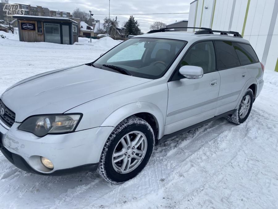 Grey Subaru Outback 2006 in Raseiniai, with an engine capacity of 2.50 L and mileage of 200 thousand km for 1750 €, photo 5 on AUTOMOTO.COM.LV