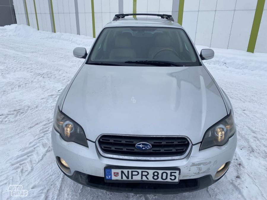 Grey Subaru Outback 2006 in Raseiniai, with an engine capacity of 2.50 L and mileage of 200 thousand km for 1750 €, photo 6 on AUTOMOTO.COM.LV