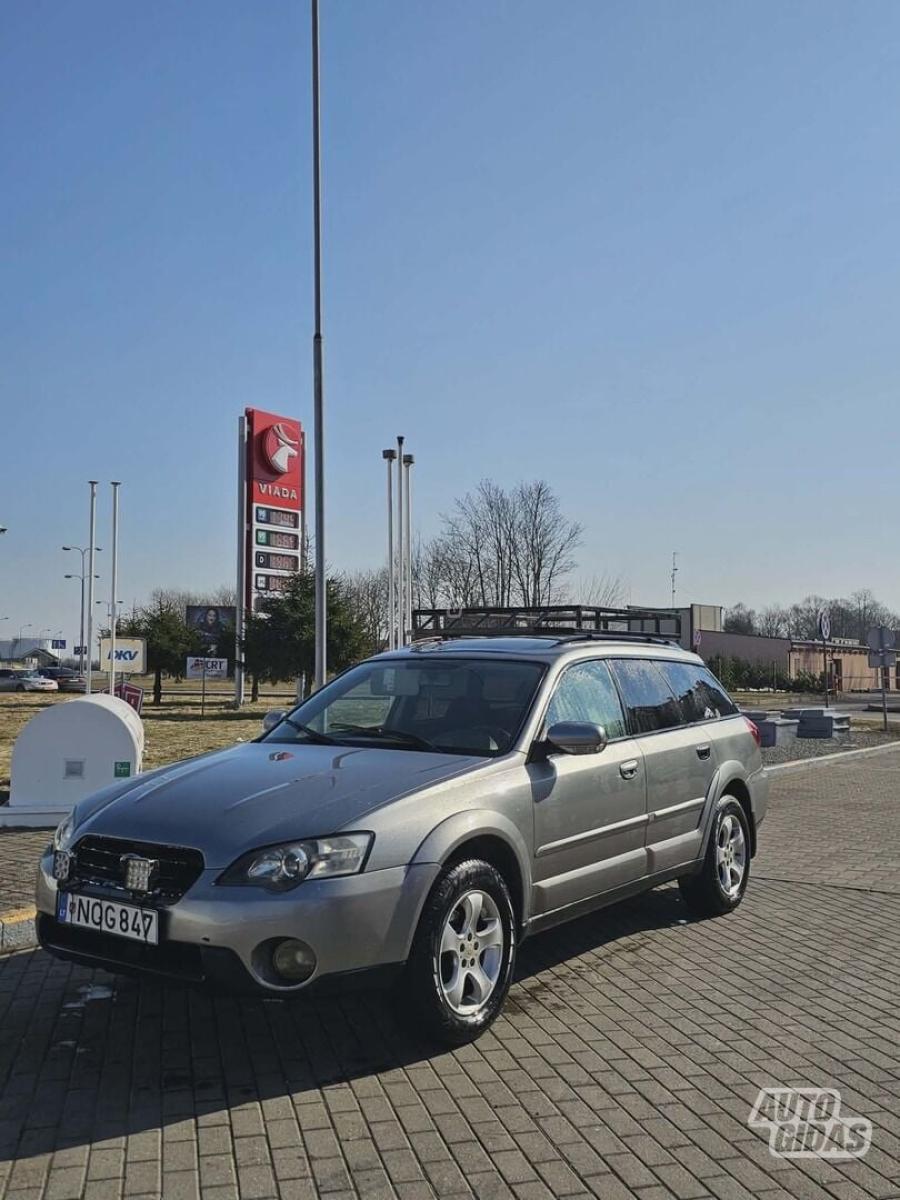Grey Subaru Outback 2006 in Klaipeda, with an engine capacity of 2.50 L and mileage of 359 thousand km for 1800 €, photo 4 on AUTOMOTO.COM.LV