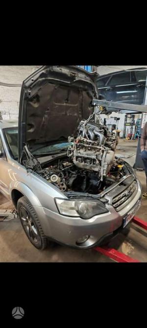 Grey Subaru Outback 2006 in Kaunas, with an engine capacity of 3.00 L and mileage of 360 thousand km for 4200 €, photo 11 on AUTOMOTO.COM.LV