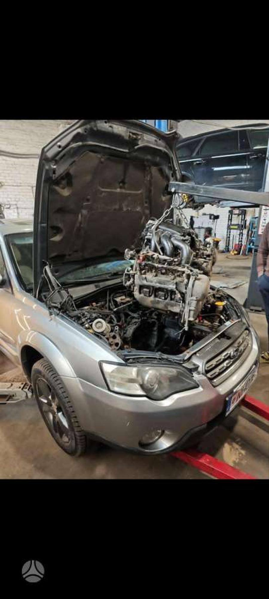 Grey Subaru Outback 2006 in Kaunas, with an engine capacity of 3.00 L and mileage of 360 thousand km for 4200 €, photo 11 on AUTOMOTO.COM.LV