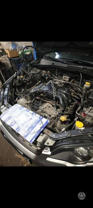 Grey Subaru Outback 2006 in Kaunas, with an engine capacity of 3.00 L and mileage of 360 thousand km for 4200 €, photo 12 on AUTOMOTO.COM.LV