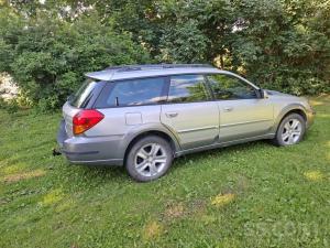 Grey Subaru Outback 2006 in Riga, with an engine capacity of 2.50 L and mileage of 188 thousand km for 3300 €, photo 3 on AUTOMOTO.COM.LV