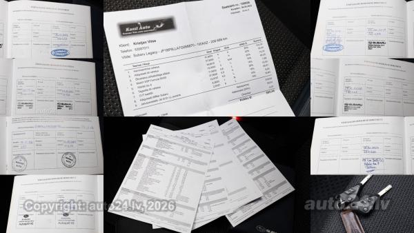 Grey Subaru Outback 2006 in Tallinn, with an engine capacity of 2.50 L and mileage of 258 thousand km for 2999 €, photo 10 on AUTOMOTO.COM.LV