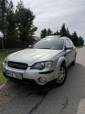 Pelēks Subaru Outback 2006 Viļņa, ar dzinēja tilpumu 2.46 L un nobraukumu 243 tūkst. km par 2450 €, foto  vietnē AUTOMOTO.COM.LV