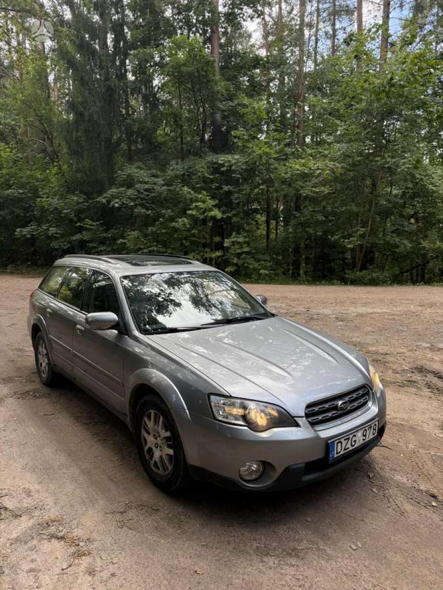 Pelēks Subaru Outback 2006 Viļņa, ar dzinēja tilpumu 2.46 L un nobraukumu 250 tūkst. km par 1650 €, foto 1 vietnē AUTOMOTO.COM.LV