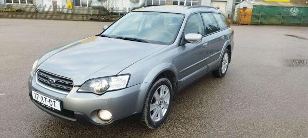 Grey Subaru Outback 2007 in Utena, with an engine capacity of 2.50 L and mileage of 232 thousand km for 3800 €, photo 2 on AUTOMOTO.COM.LV