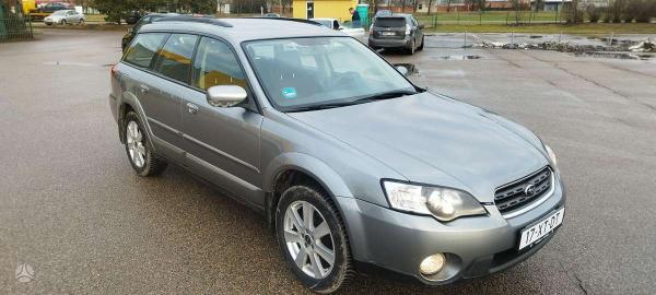 Grey Subaru Outback 2007 in Utena, with an engine capacity of 2.50 L and mileage of 232 thousand km for 3800 €, photo 8 on AUTOMOTO.COM.LV