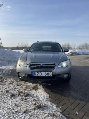 Grey Subaru Outback 2007 in Kaunas, with an engine capacity of 2.50 L and mileage of 419 thousand km for 2900 €, photo 4 on AUTOMOTO.COM.LV